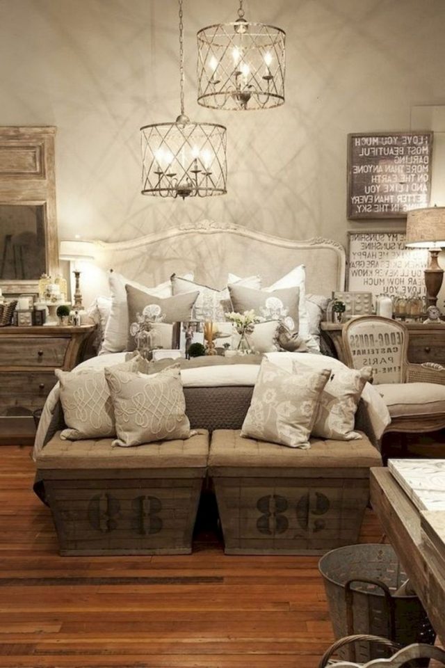 38 Remarkable Rustic Farmhouse Master Bedroom Ideas – Page 31 ...